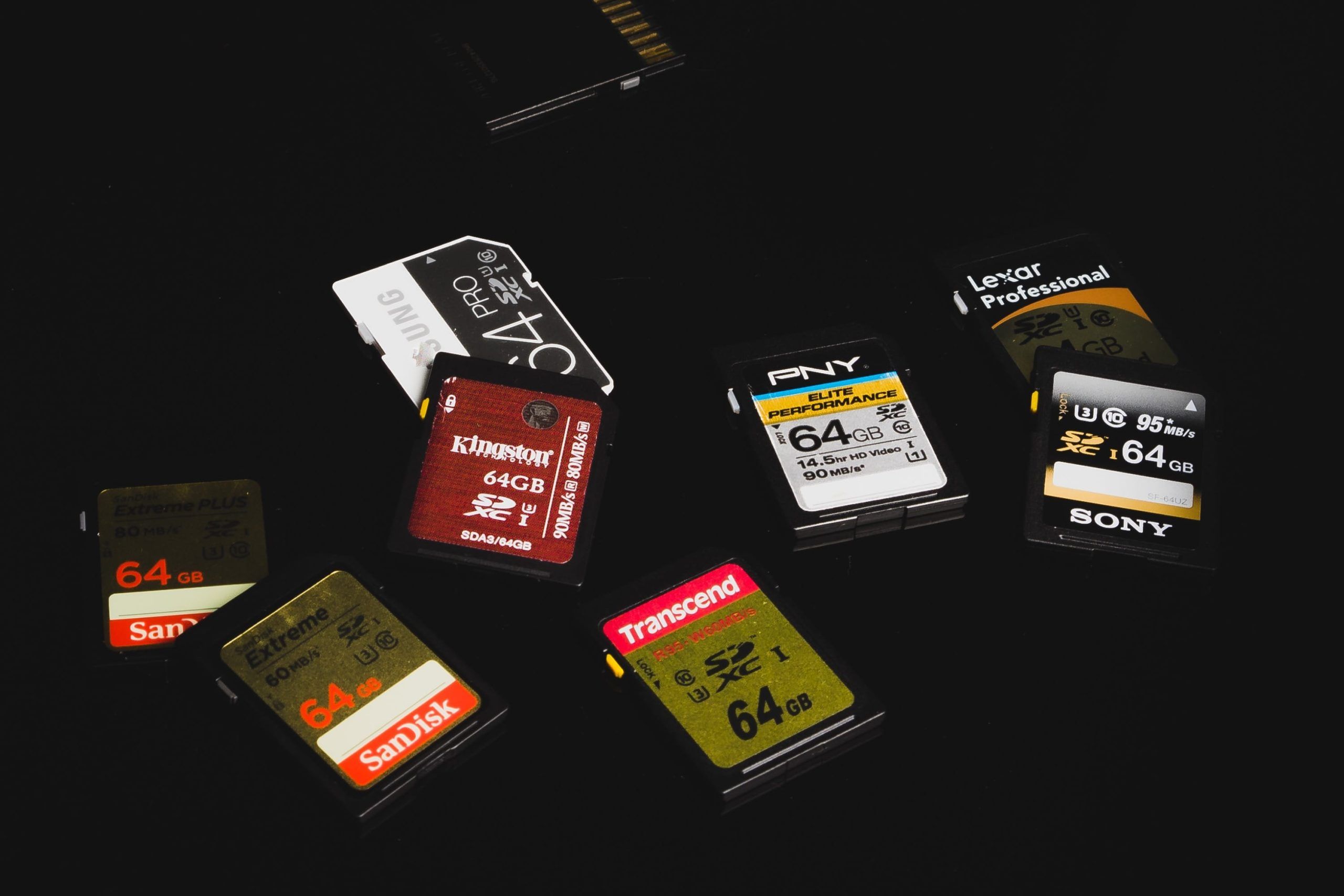 List Of Every SD Memory Cards - Real Benchmarks | Alik Griffin