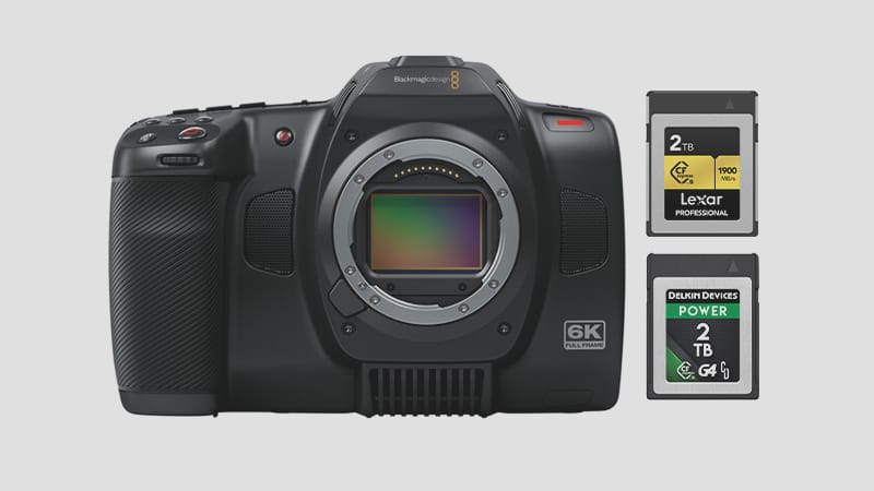 Best Memory Cards Blackmagic Cinema 6k | Alik Griffin